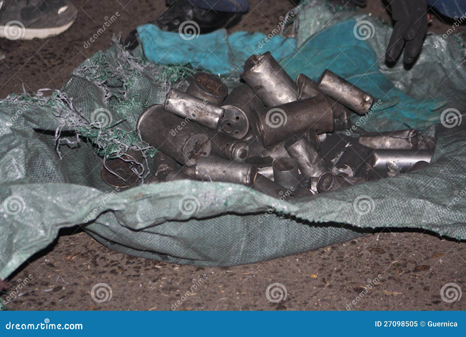 Used Fired Bomb and Bullets Egyptian Revolution Editorial Image - Image ...