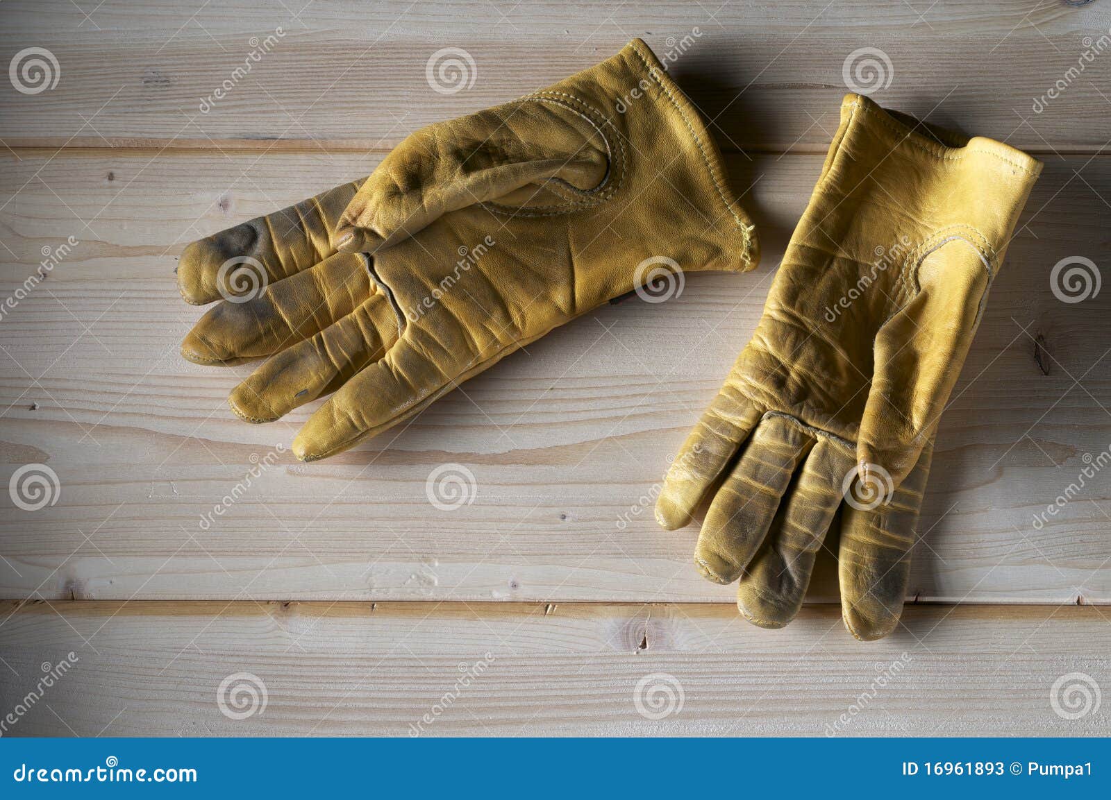 Used gloves stock image. Image of piling, timber, used - 16961893