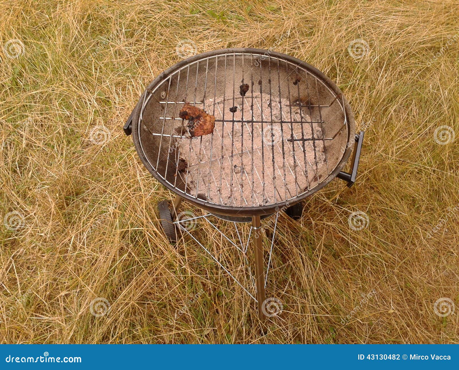 Used grill stock photo. Image of object, grass, grill - 43130482