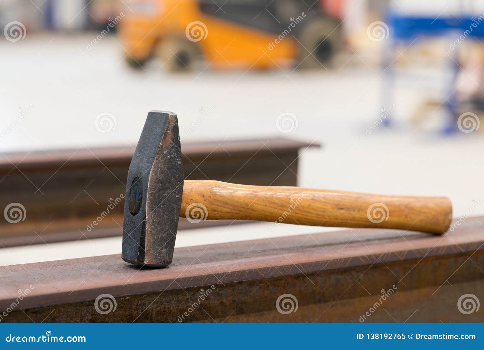 Used Hammer on Working Place Stock Image - Image of manufacture ...