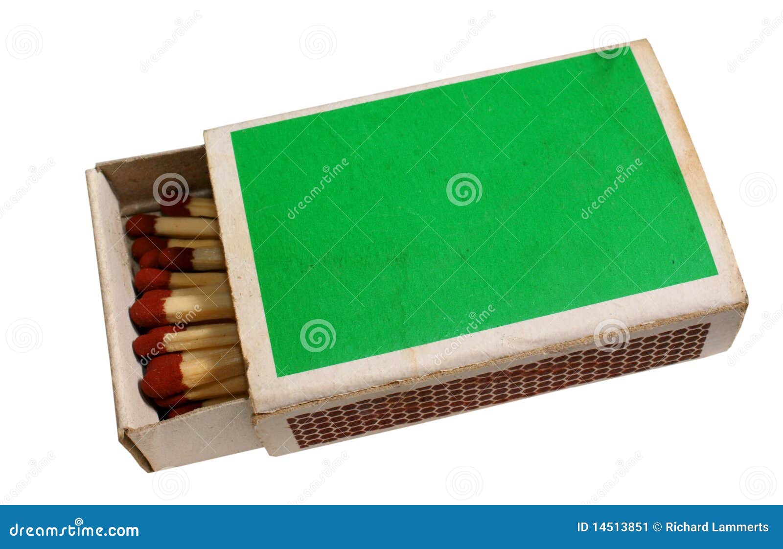 Used matchbox with matches stock image. Image of worn - 14513851