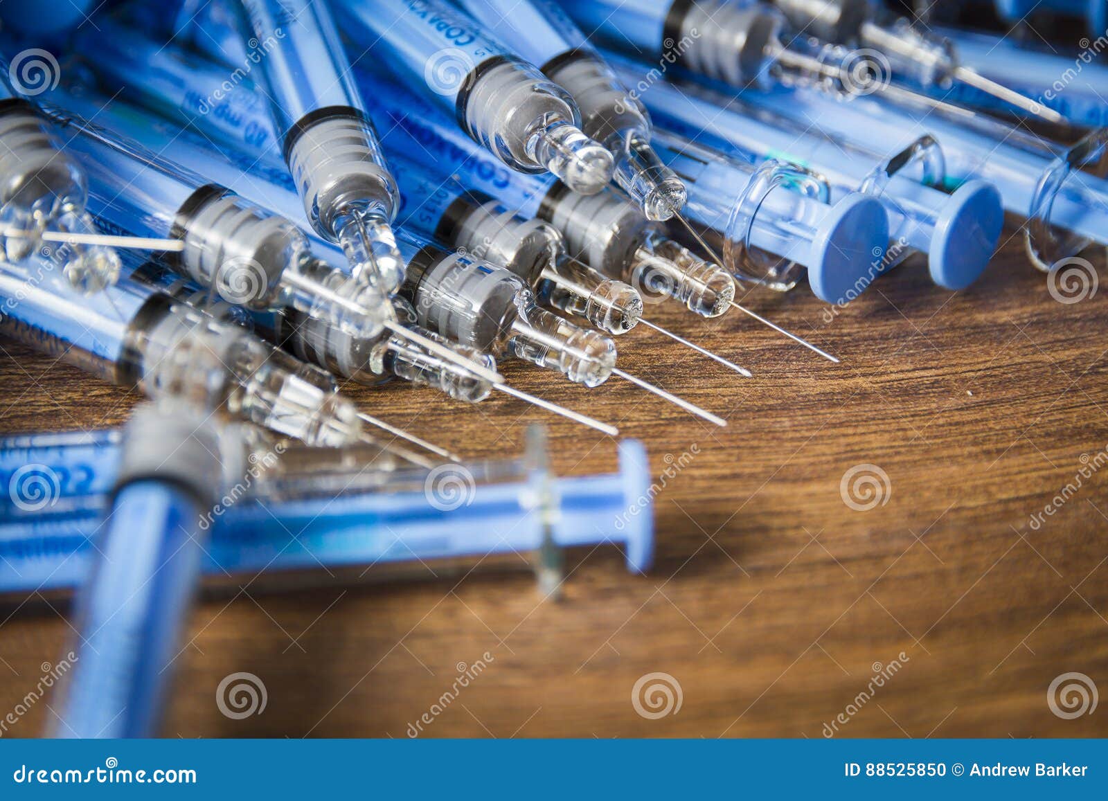 Used MS Medication Needles editorial image. Image of syringes - 88525850
