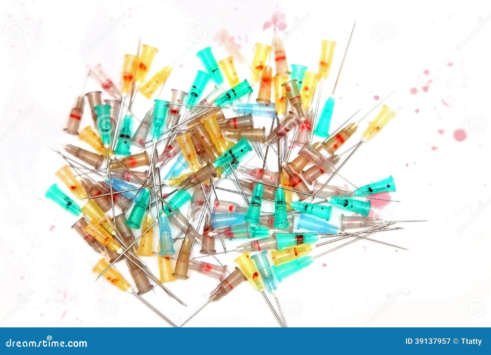 Used needles stock image. Image of needle, needles, syringe - 39137957