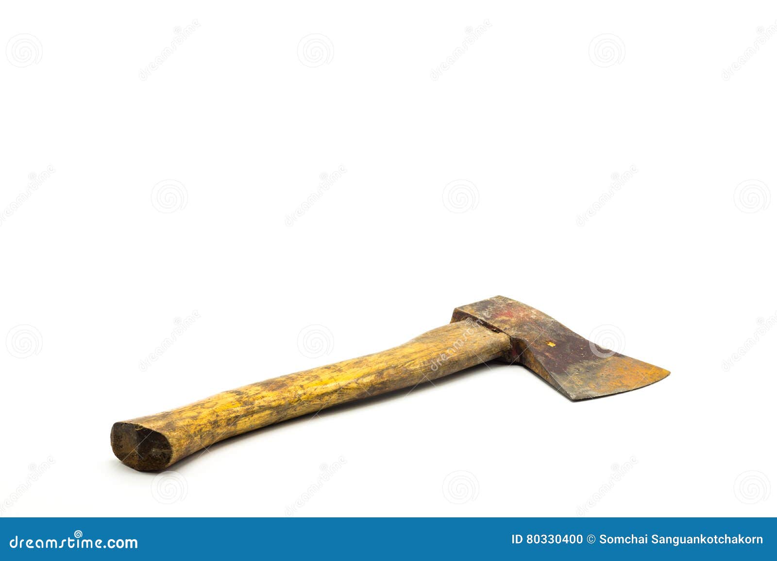 Used and old axe stock photo. Image of lumberjack, industry - 80330400