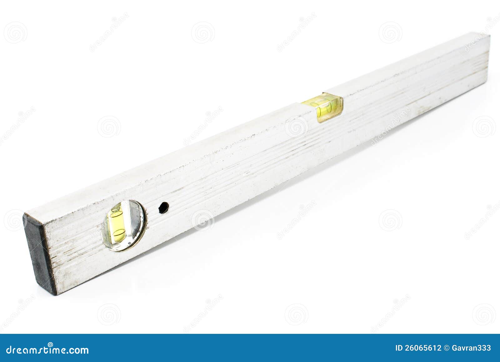 Used Old Construction Spirit Level Stock Photo - Image of line, repair ...