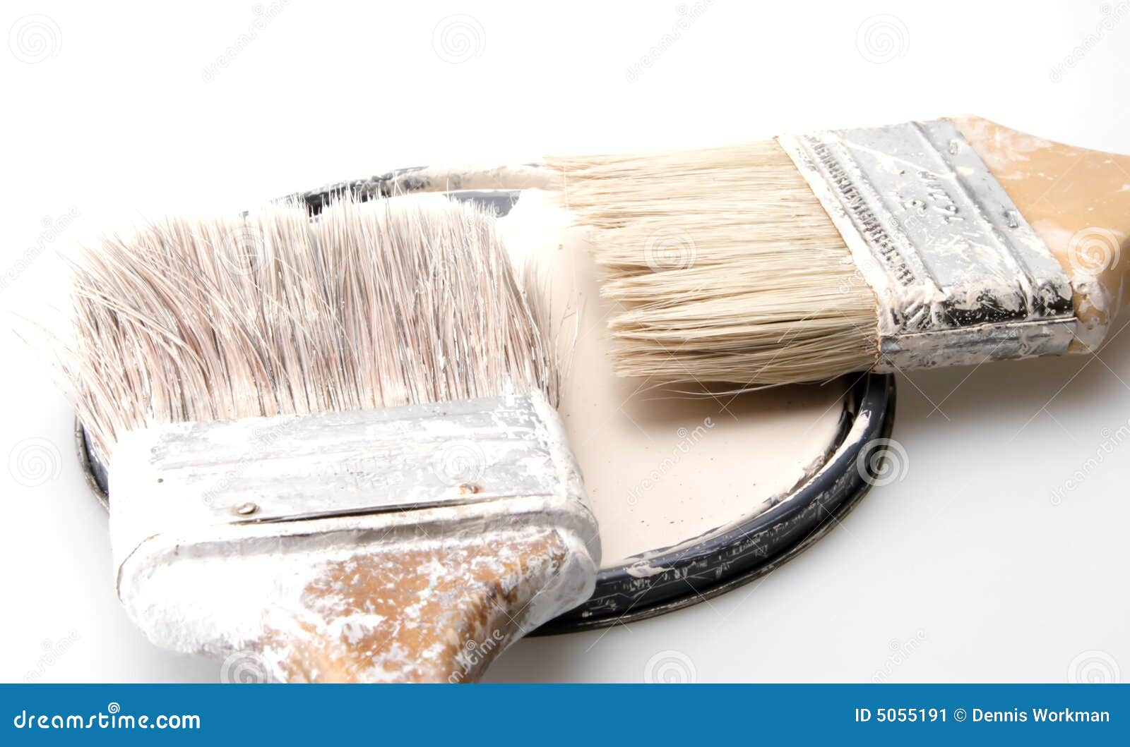 Old And Used Paint Containers Royalty-Free Stock Photography ...