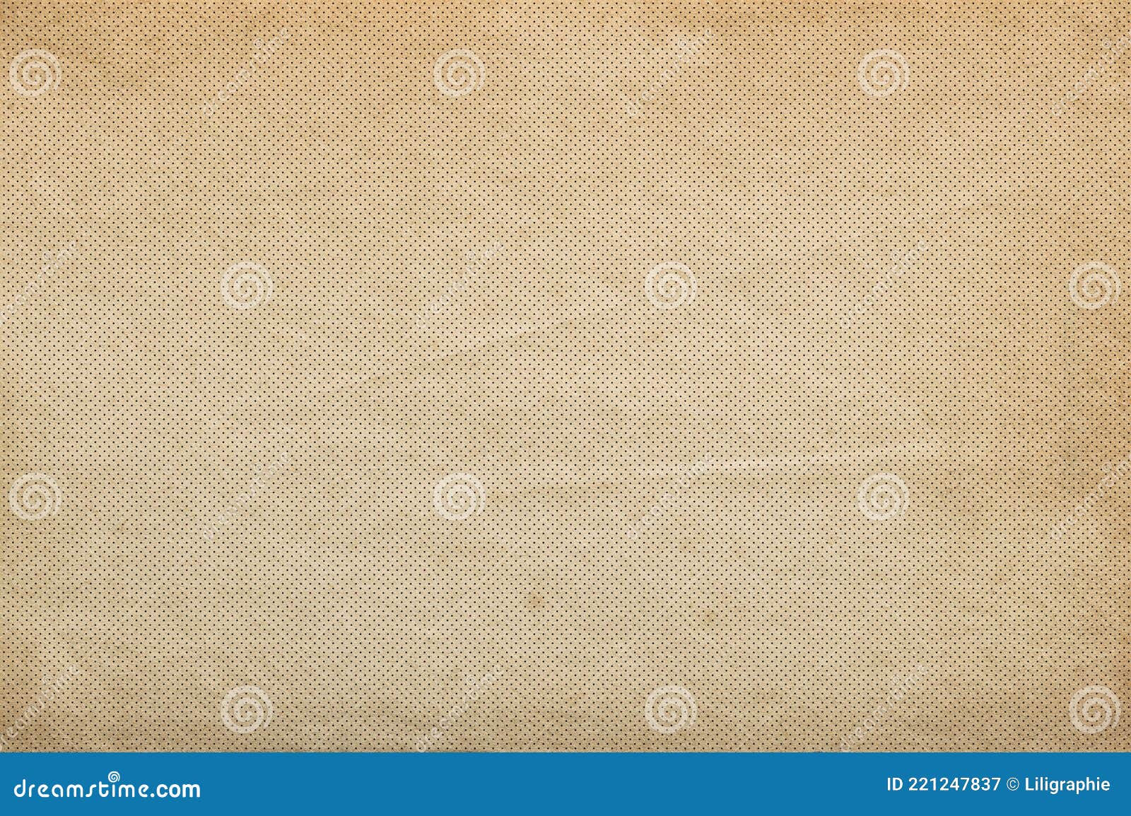 Used Paper Texture with Halftone Effect Stained Sheet Stock Image ...