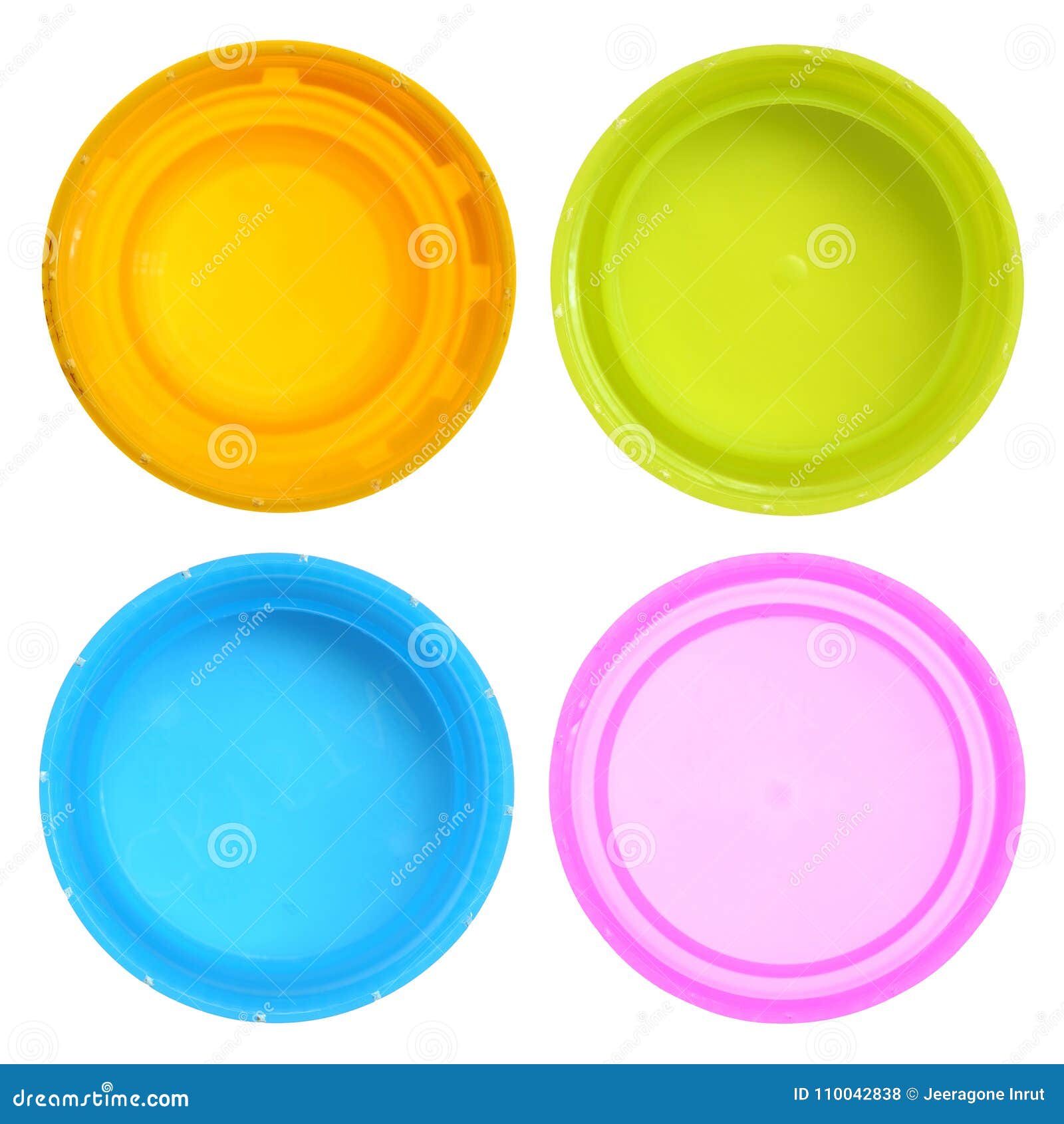 Used plastic bottle caps stock photo. Image of color - 110042838