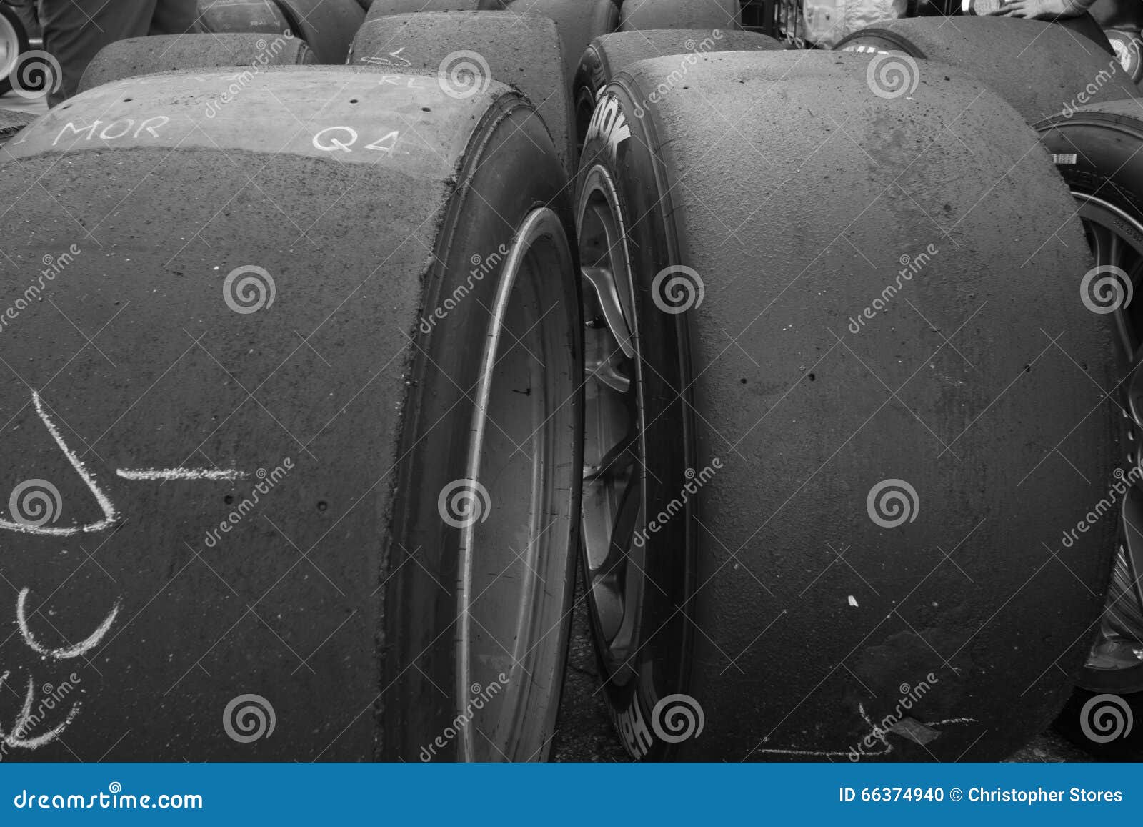 Used racing tyres stock photo. Image of collection, tyres - 66374940