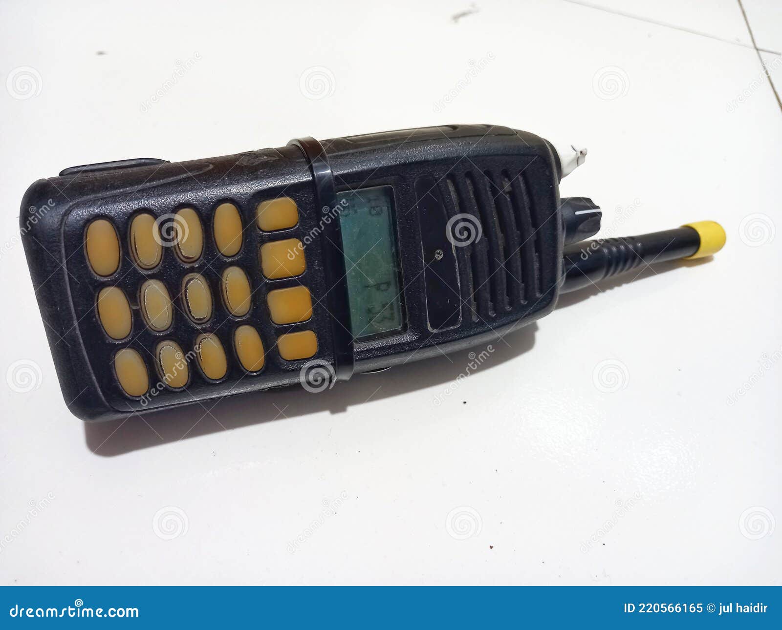 Used Radio Communication Used by Coal Mining Workers Stock Image ...