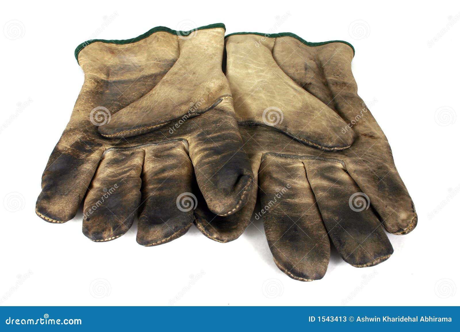 Used Safety Gloves stock image. Image of cleaning, labor - 1543413