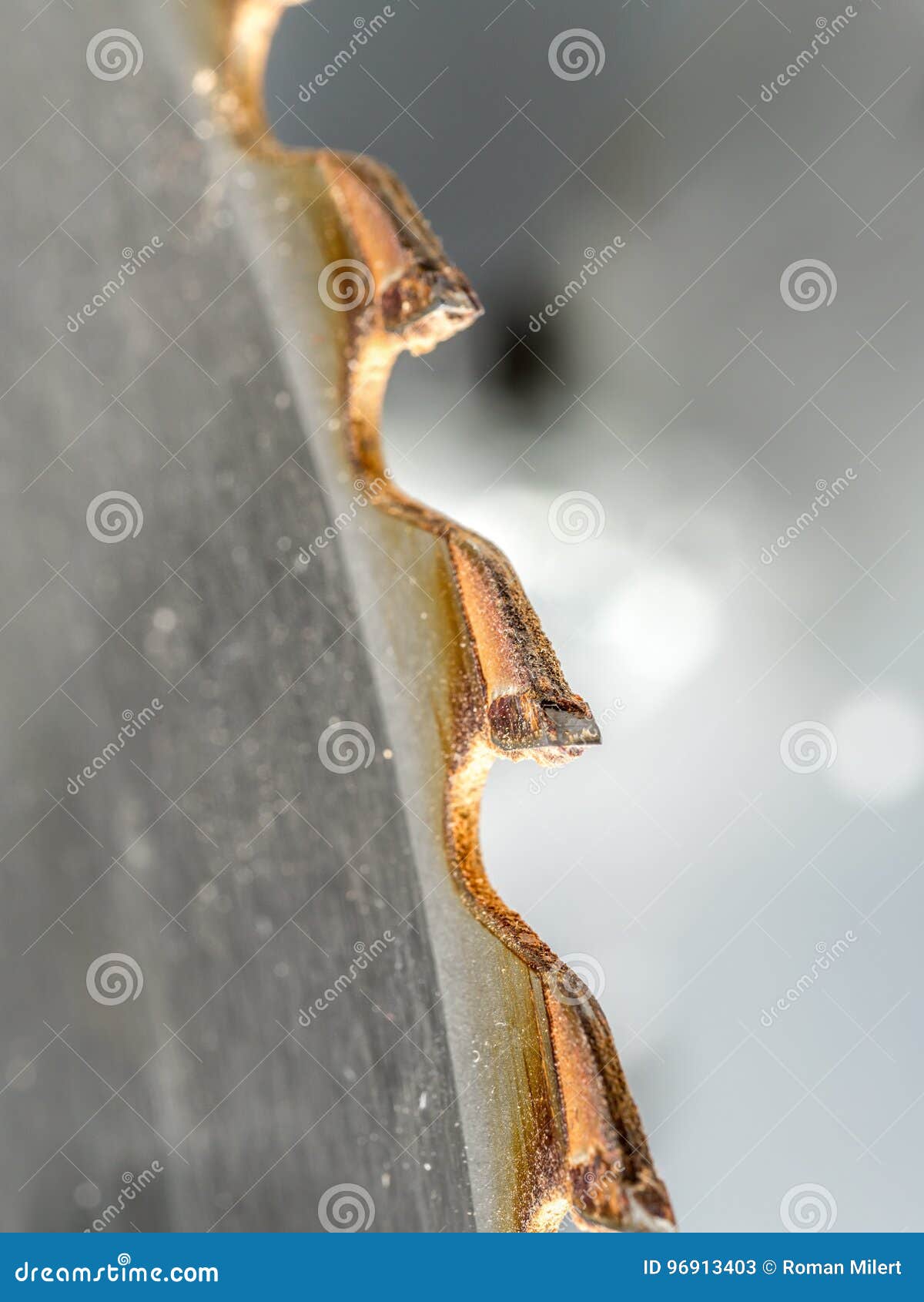 Used saw blade stock image. Image of industrial, machinery - 96913403