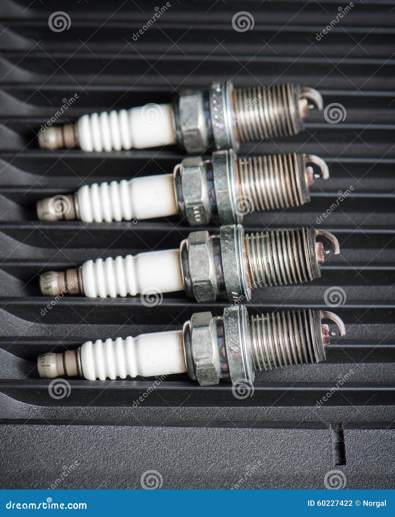 Used spark plugs stock photo. Image of replacement, plug - 60227422