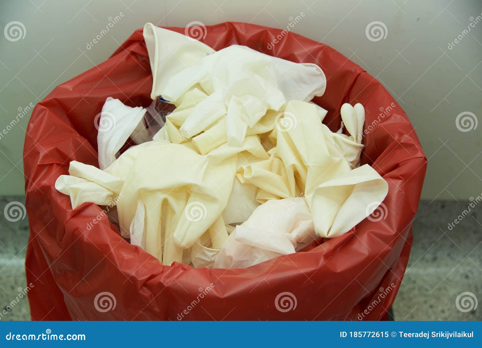 Surgical Garbage Bin in Operating Room Stock Image - Image of safety ...