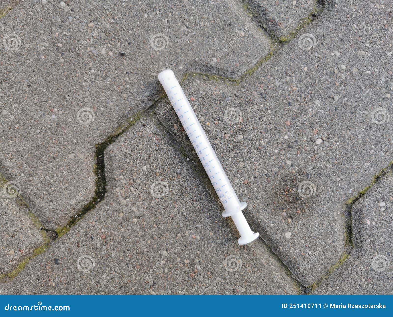 The used syringe stock image. Image of black, used, white - 251410711