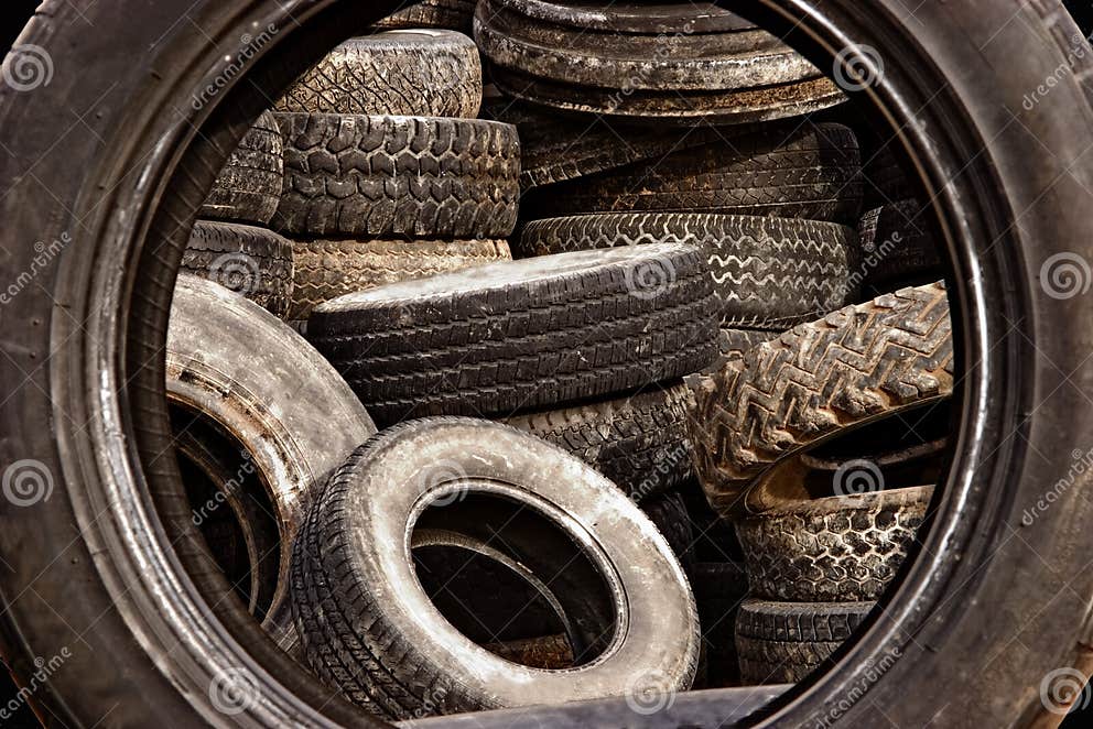 Used tires stock photo. Image of used, tire, recycle, dispose - 65928