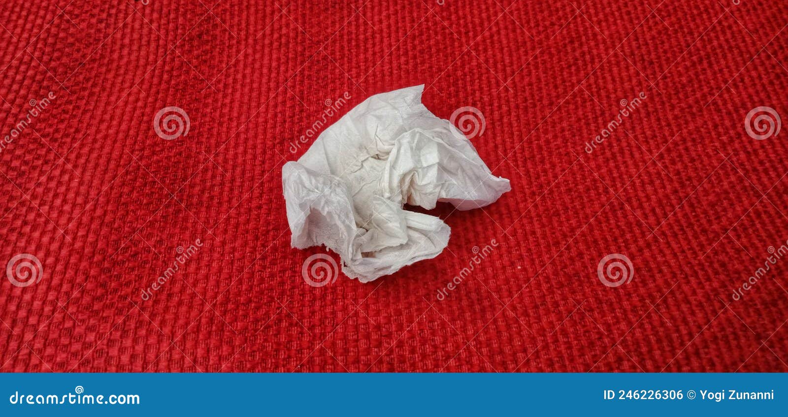 Used tissue images stock photo. Image of textile, hand - 246226306