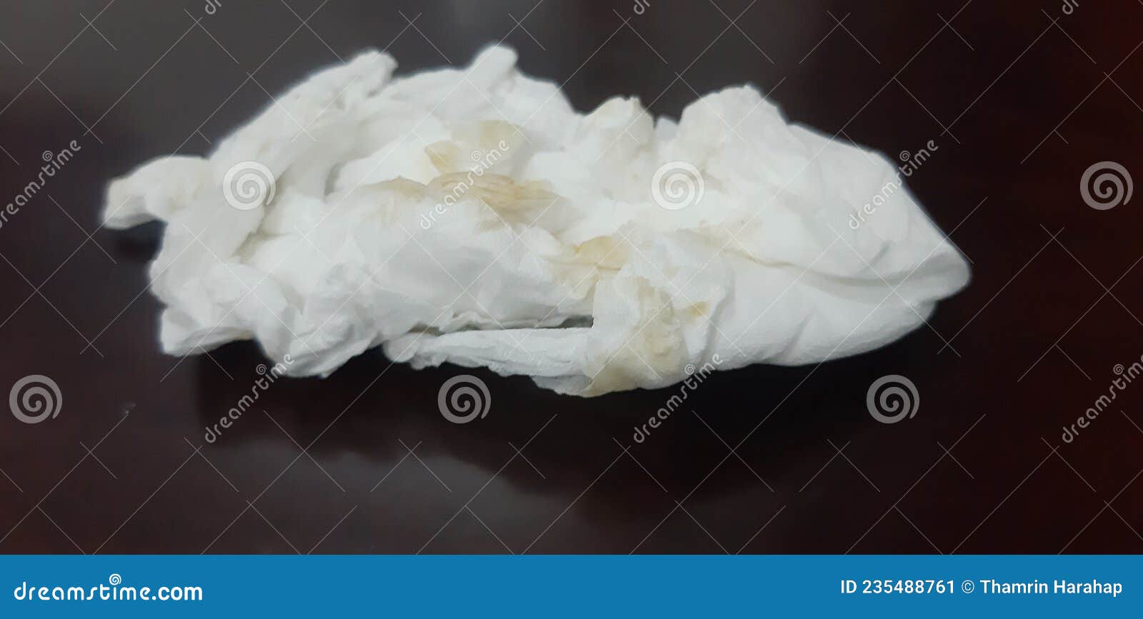 Used Tissue Was an Organic Waste Stock Image - Image of waste, tissue ...