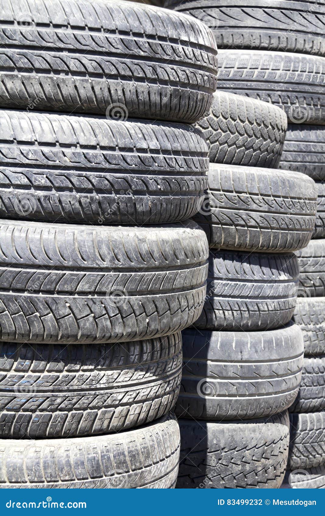 Used tyres stock photo. Image of economy, track, automobile - 83499232