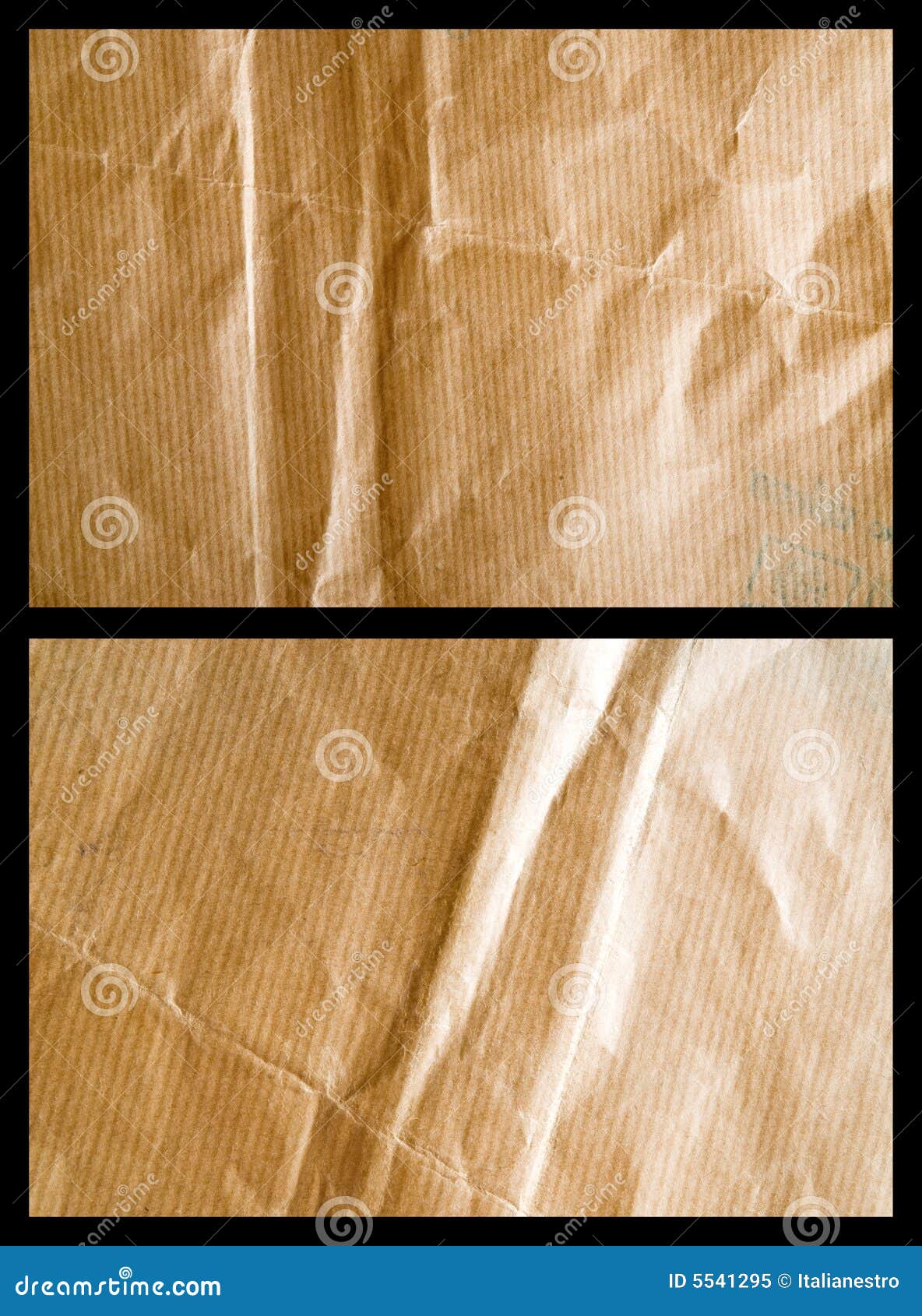 Used up parcel paper 3 stock image. Image of consumed - 5541295