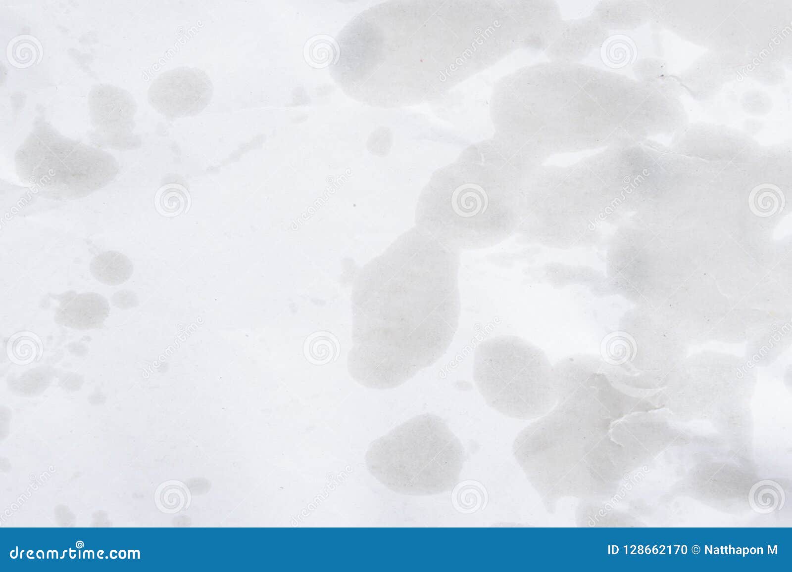 Used White Paper with Oil Stain Stock Photo - Image of dots, dirty ...
