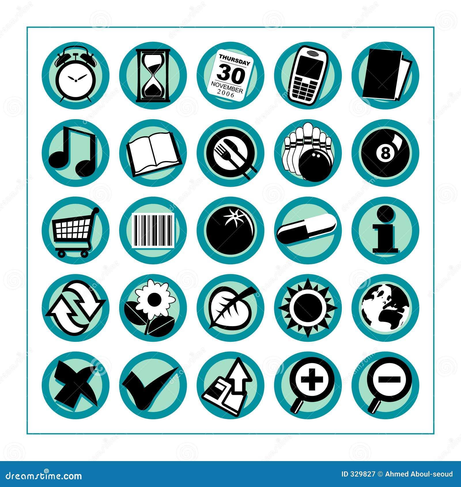 Useful Icons 2 - Version 1 stock vector. Illustration of medicine - 329827