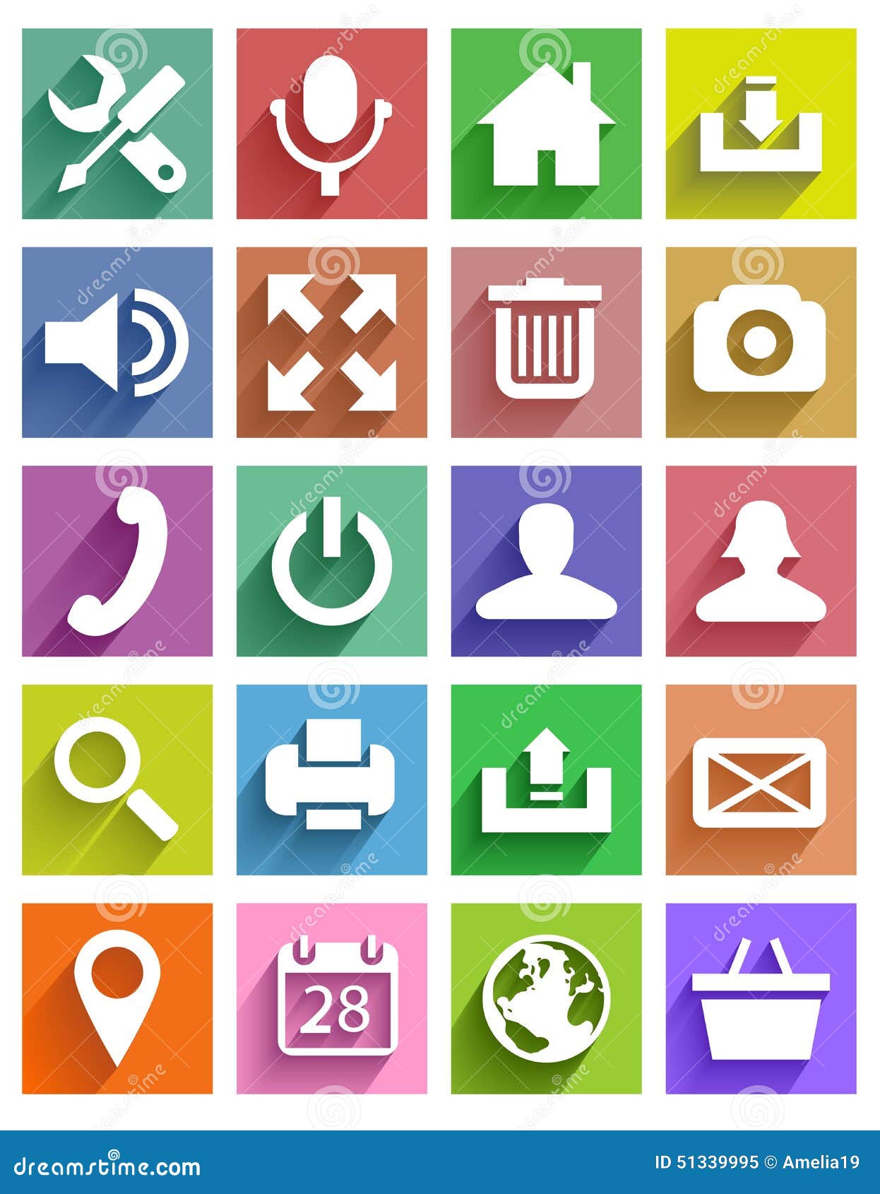 Useful icons stock vector. Illustration of location, selling - 51339995