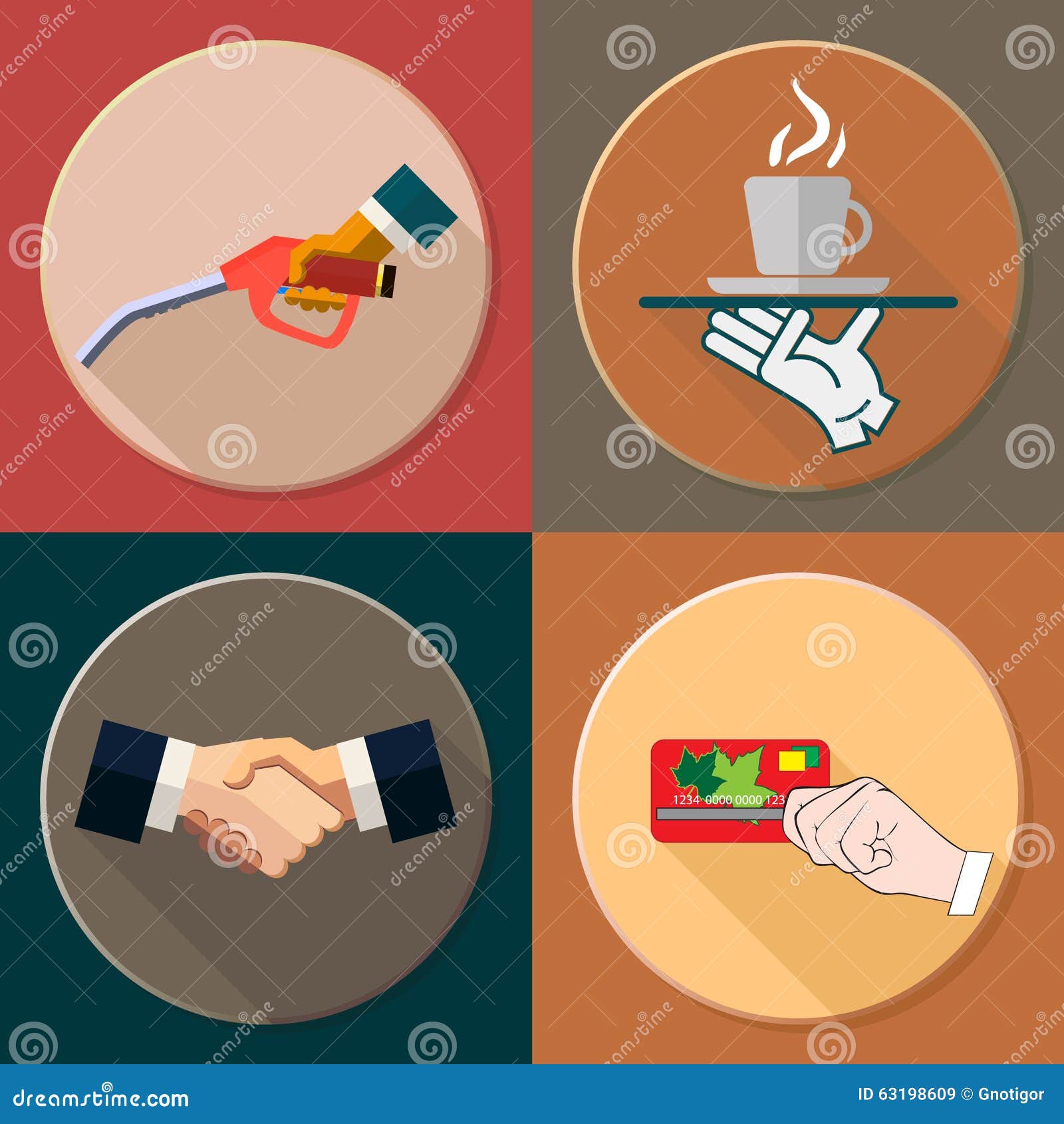 Useful icons stock vector. Illustration of flat, salon - 63198609