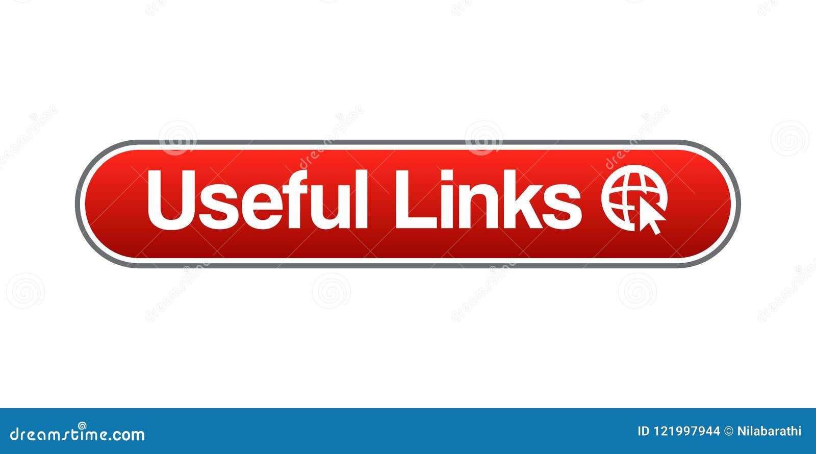 Useful Links Button Royalty-Free Cartoon | CartoonDealer.com #121997552