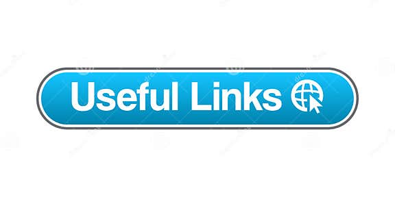 Useful links button stock illustration. Illustration of customer ...