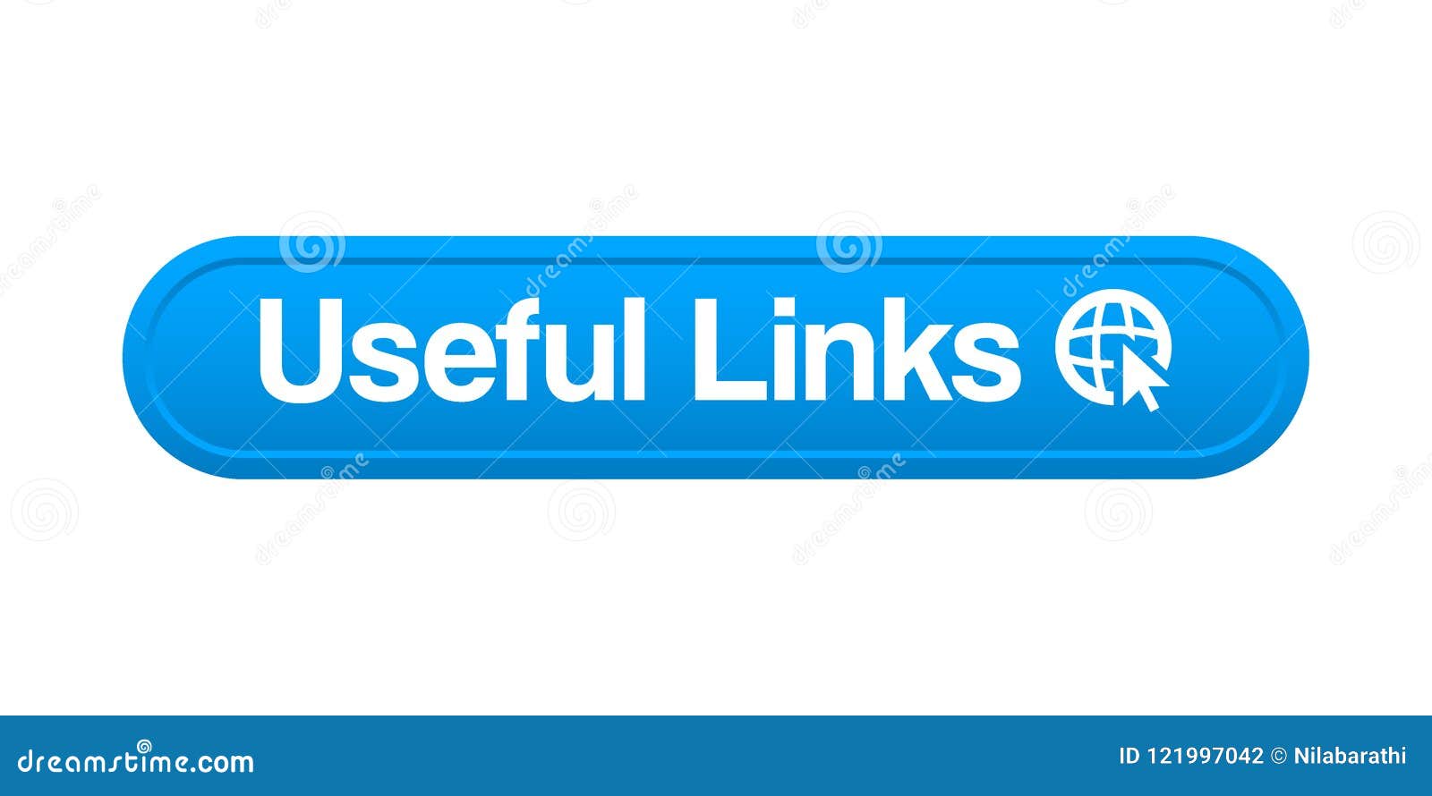 Useful links button stock illustration. Illustration of enter - 121997042