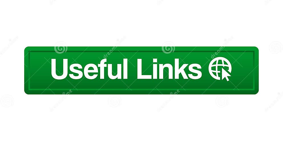Useful links button stock illustration. Illustration of communication ...