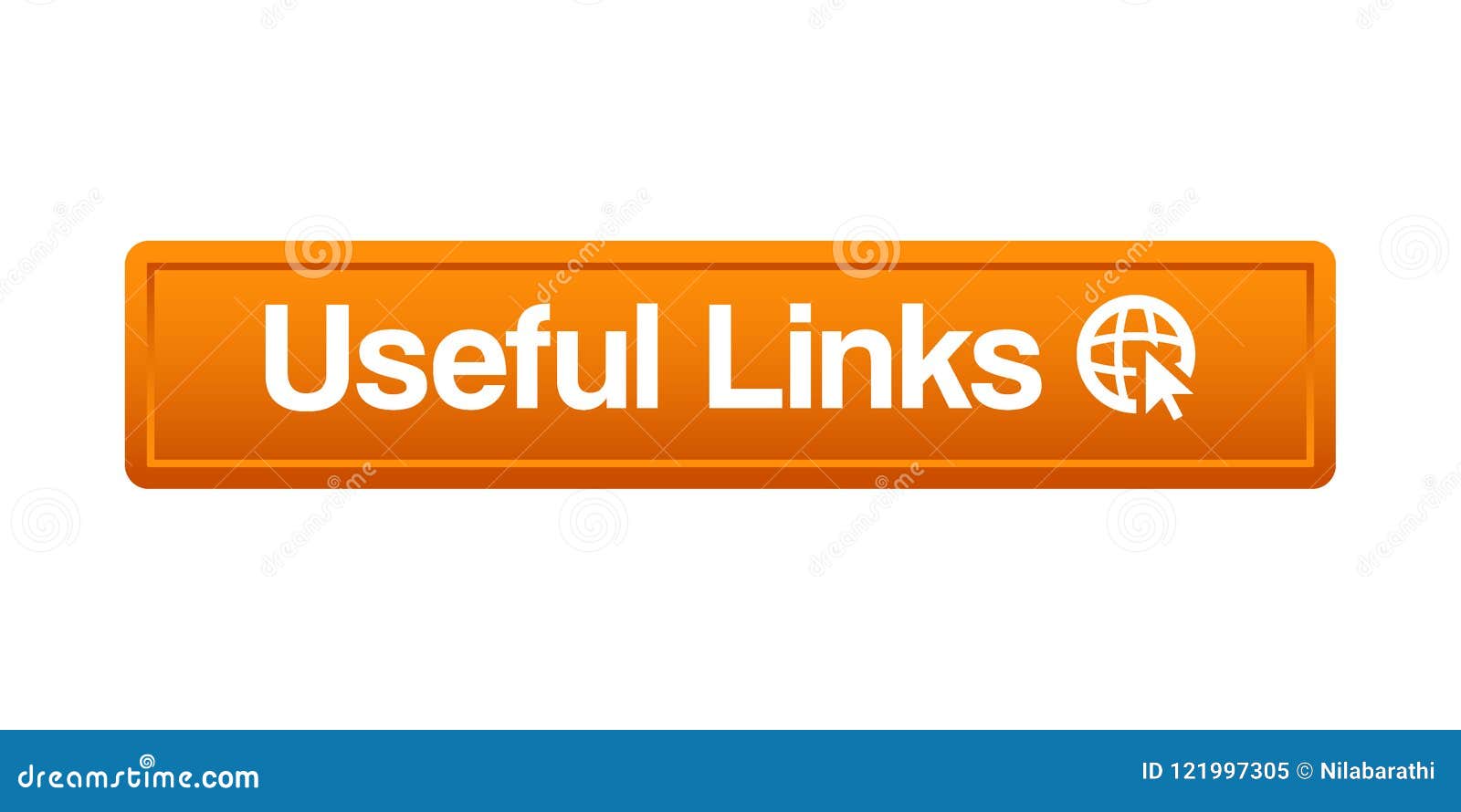 Useful links button stock illustration. Illustration of connect - 121997305