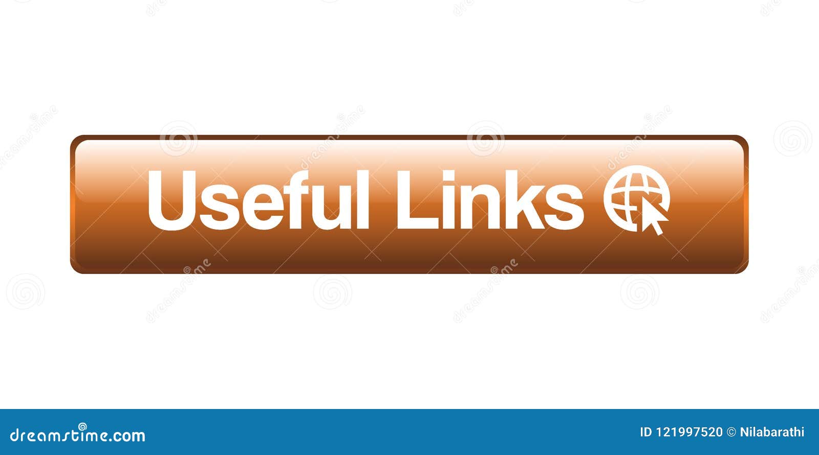 Useful links button stock illustration. Illustration of helpful - 121997520