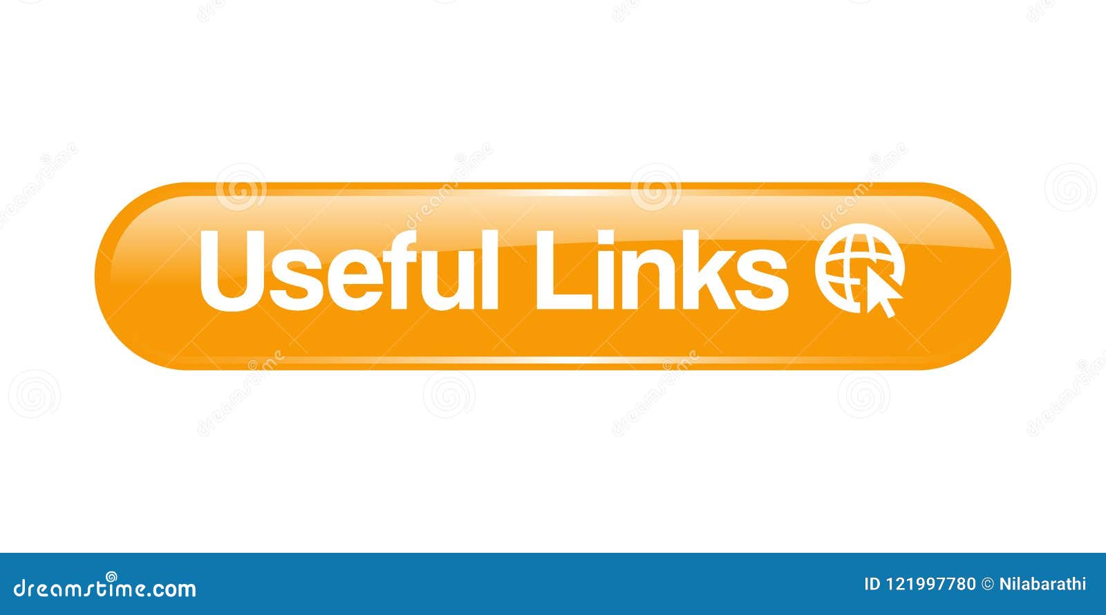 Useful links button stock illustration. Illustration of browse - 121997780