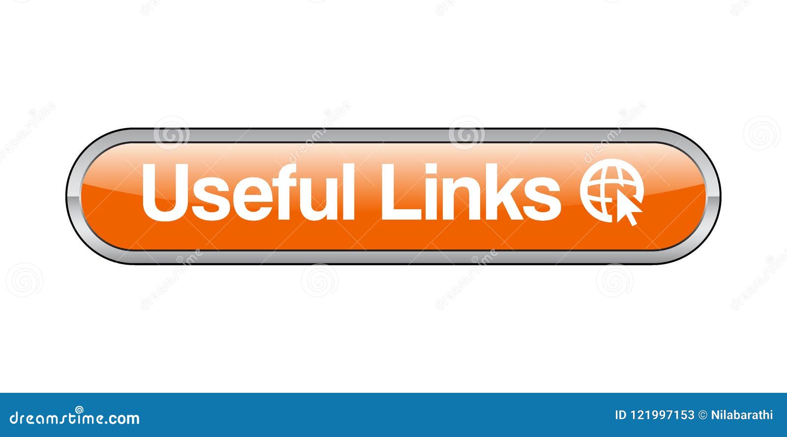 Useful links button stock illustration. Illustration of info - 121997153