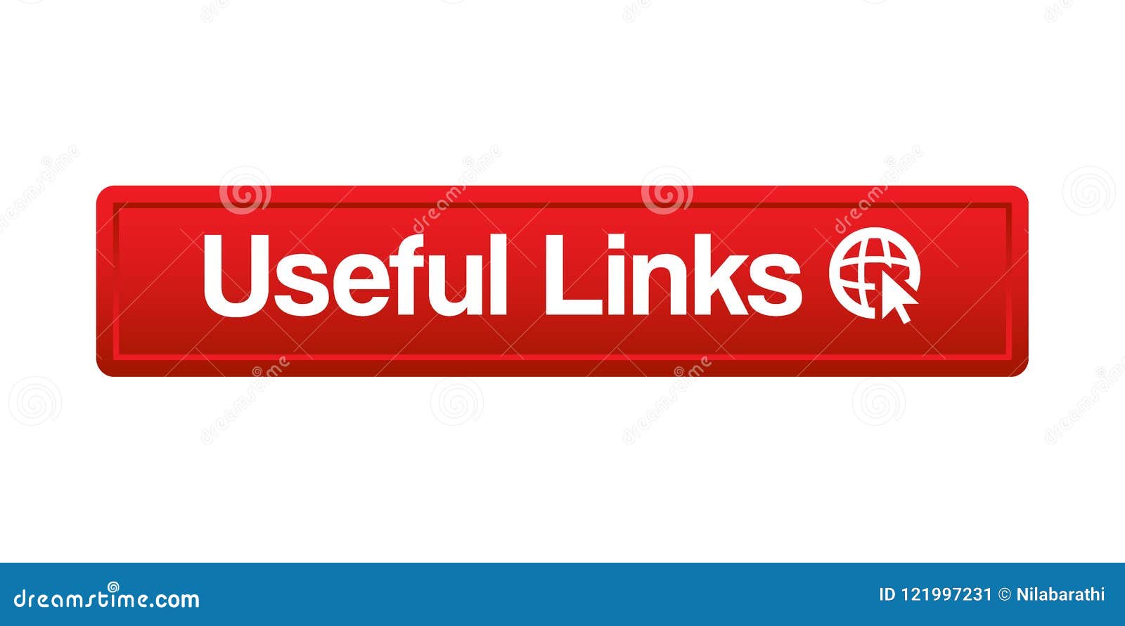 Useful links button stock illustration. Illustration of ideas - 121997231