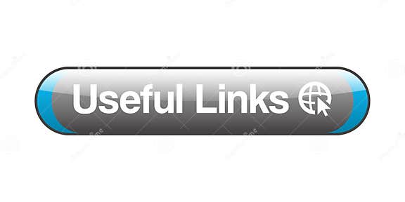 Useful links button stock illustration. Illustration of computer ...