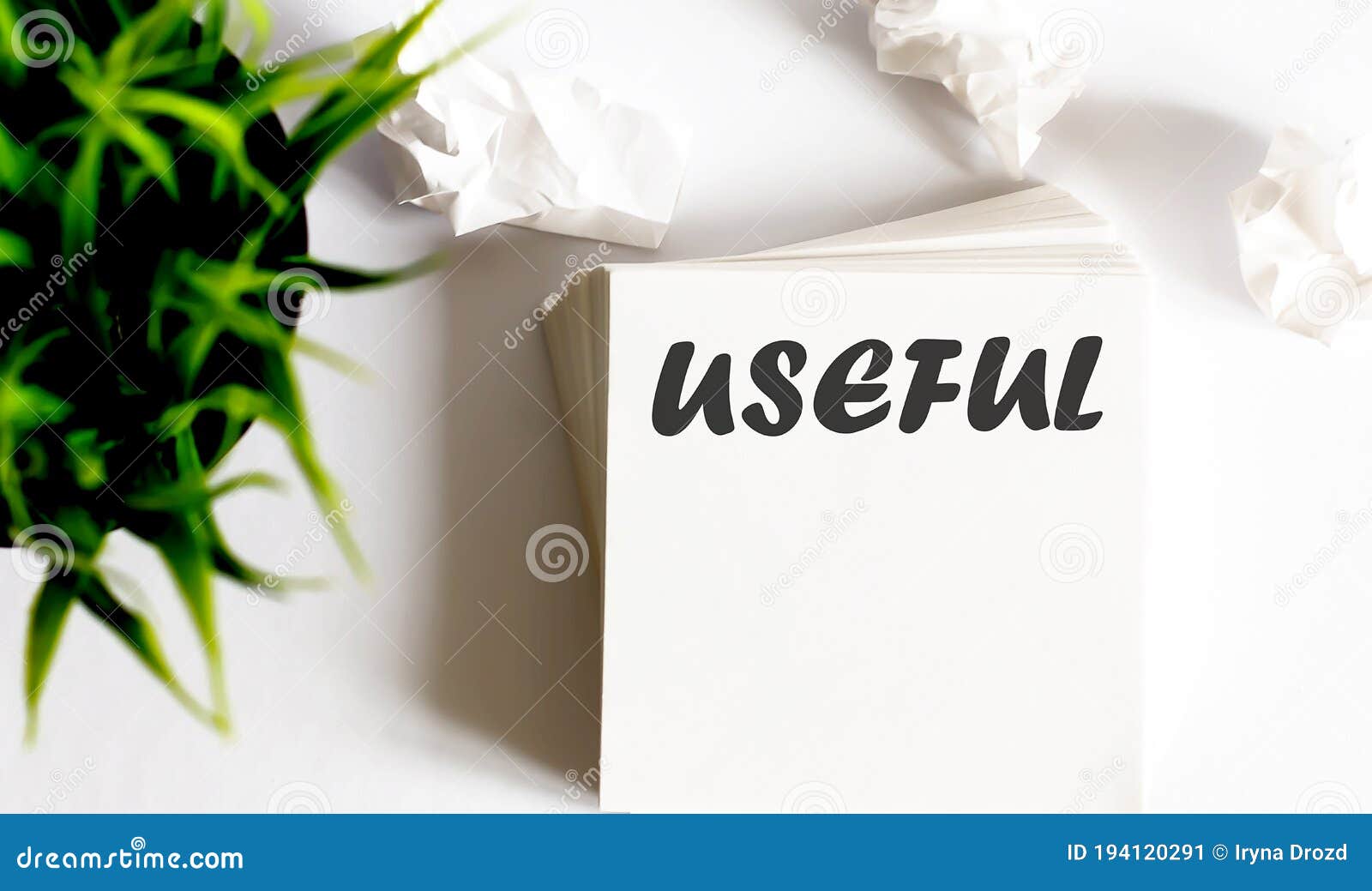 USEFUL Text on a White Stickers. Chart or Mechanism Concept Stock Image ...