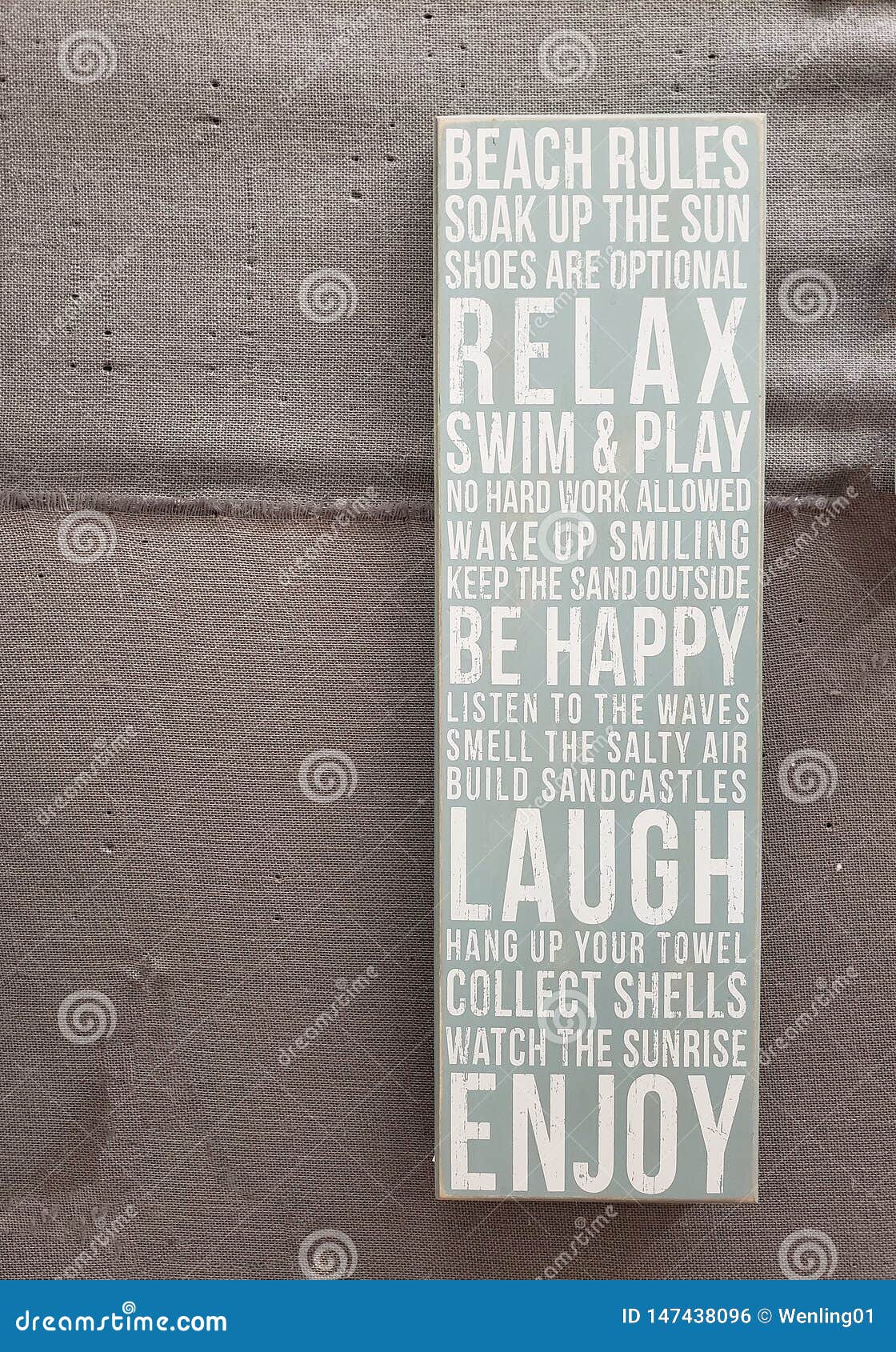 Useful and Nice Tips about Beach Rules Stock Photo - Image of ...