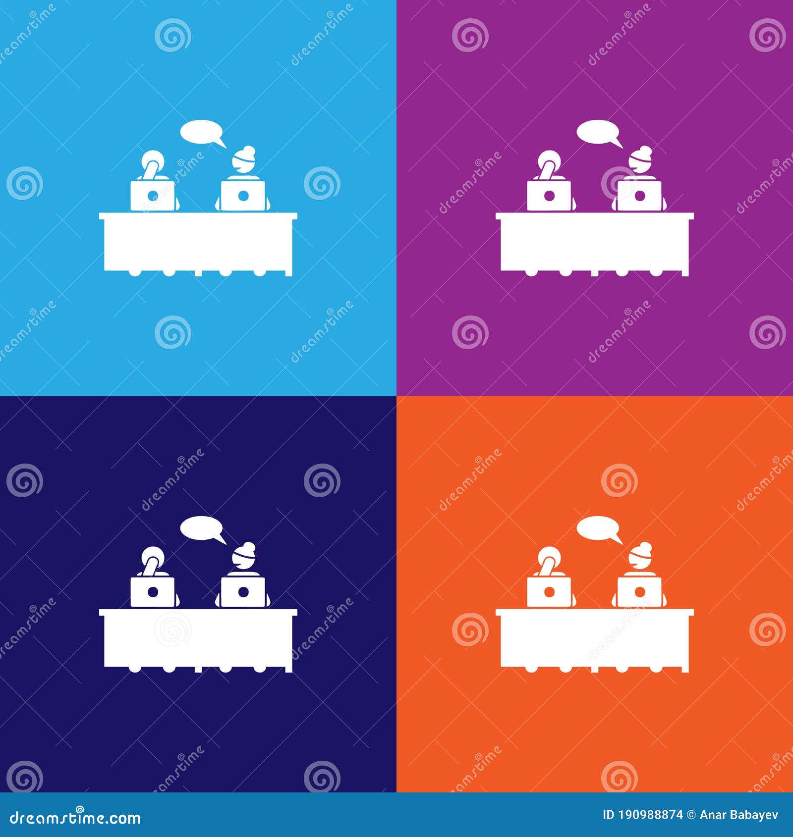 Useless Conversation Icon. Element of Colleagues Icon for Mobile ...