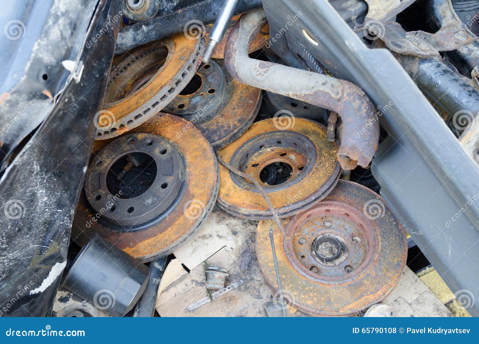 Useless, Worn Out Rusty Parts Stock Photo - Image of industry ...