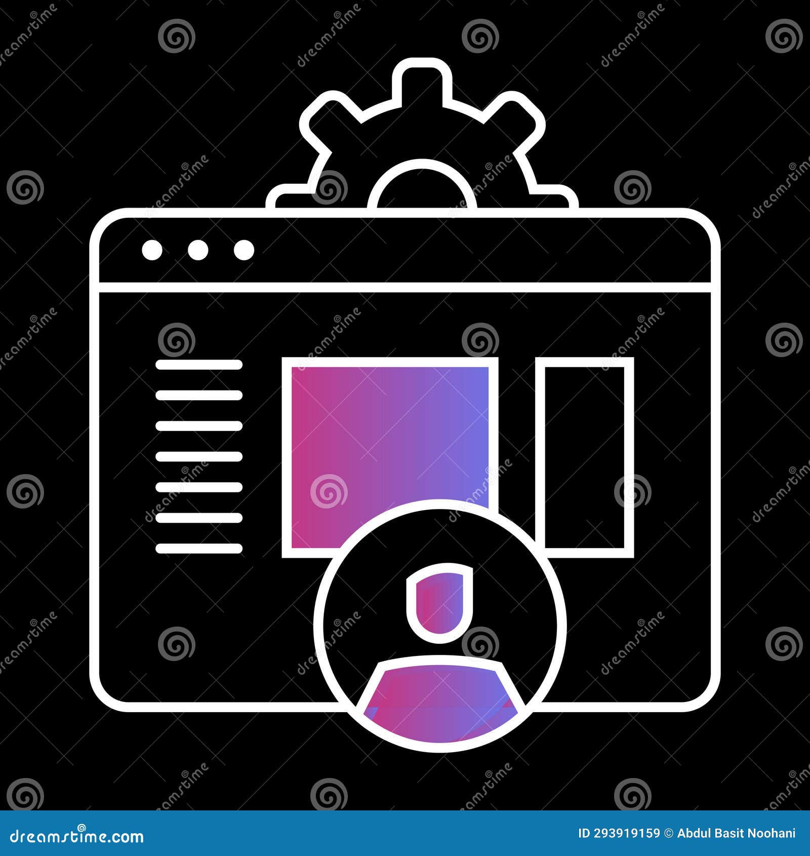 User Account Control Icon. User Settings. Profile Configuration ...