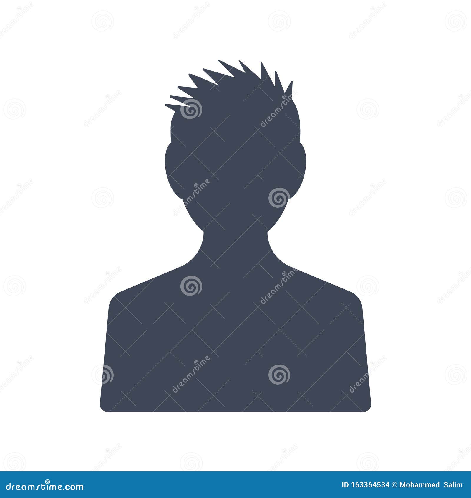 User Account, Profile, Avatar Icon Stock Vector - Illustration of ...