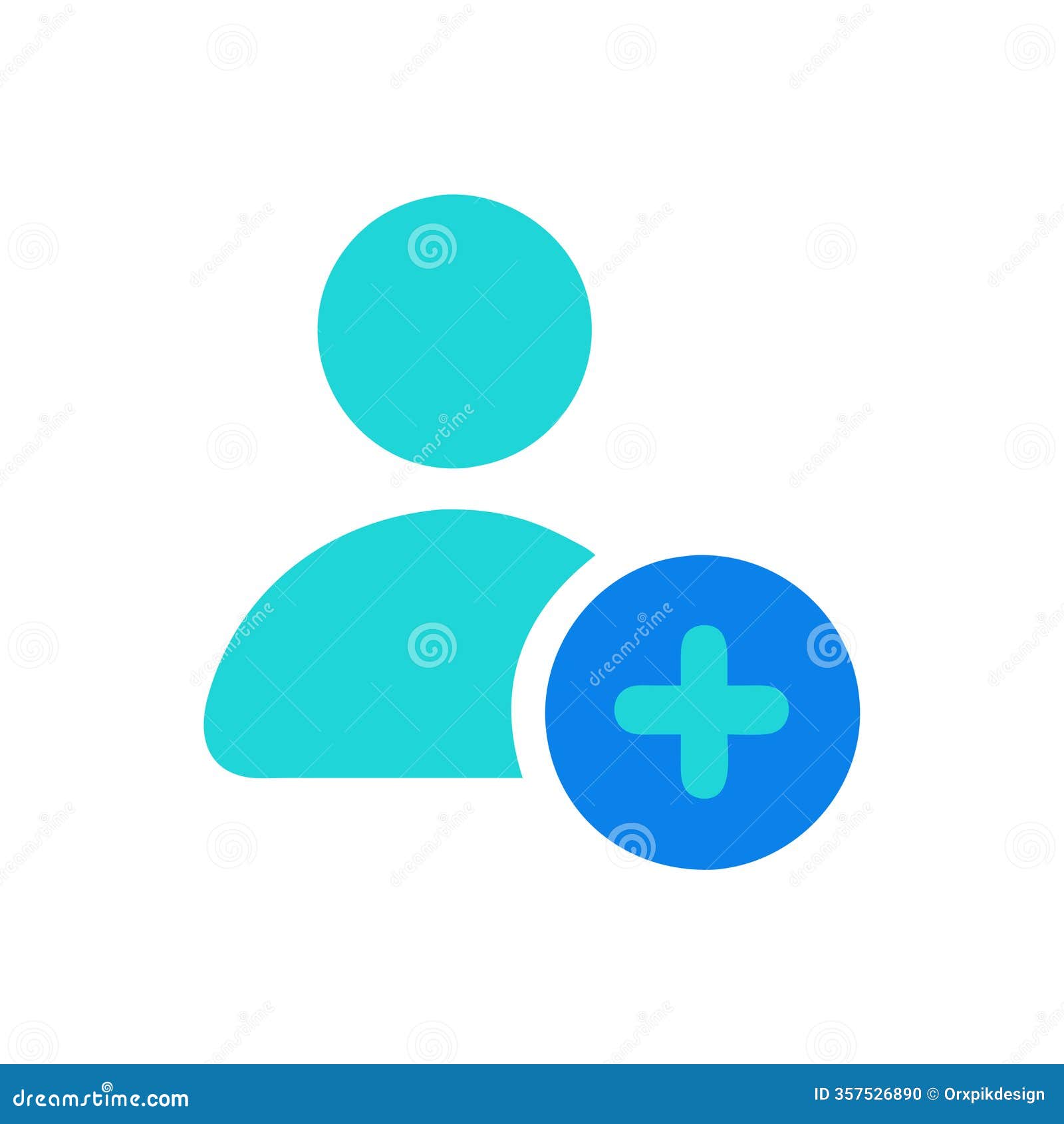 User Add Icons for Community Engagement Stock Illustration ...