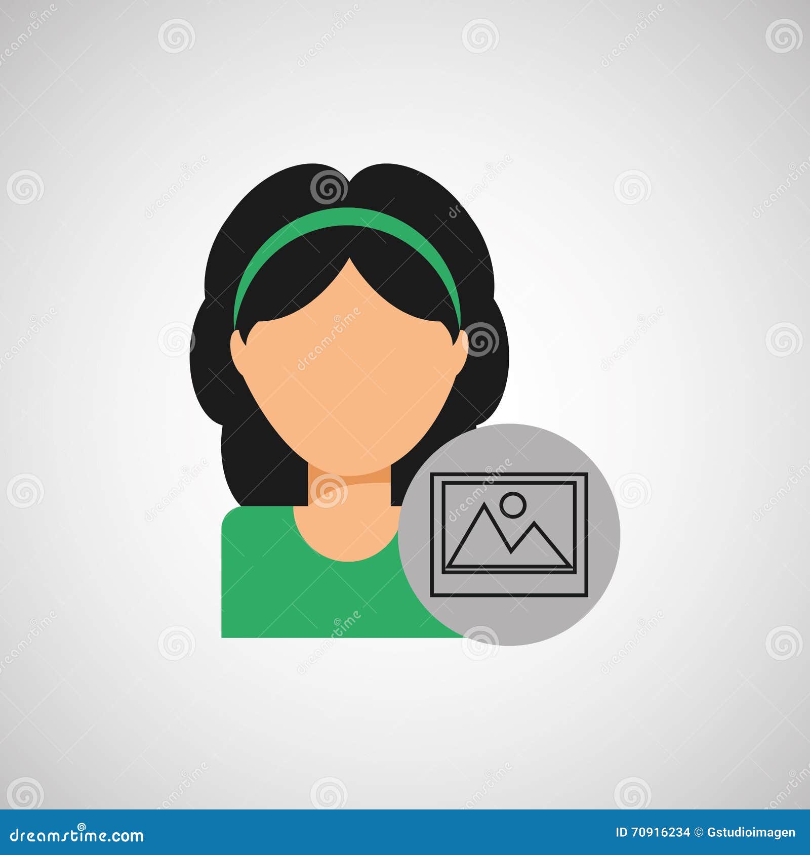 User avatar design stock illustration. Illustration of silhouette ...