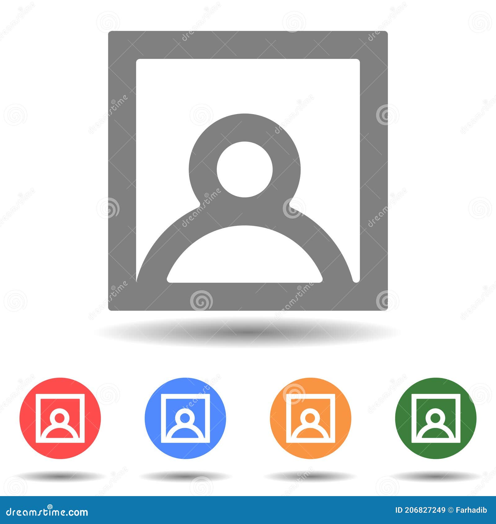 User Rectangle Transform Icon. Set Of Web Illustration Icons. Signs ...
