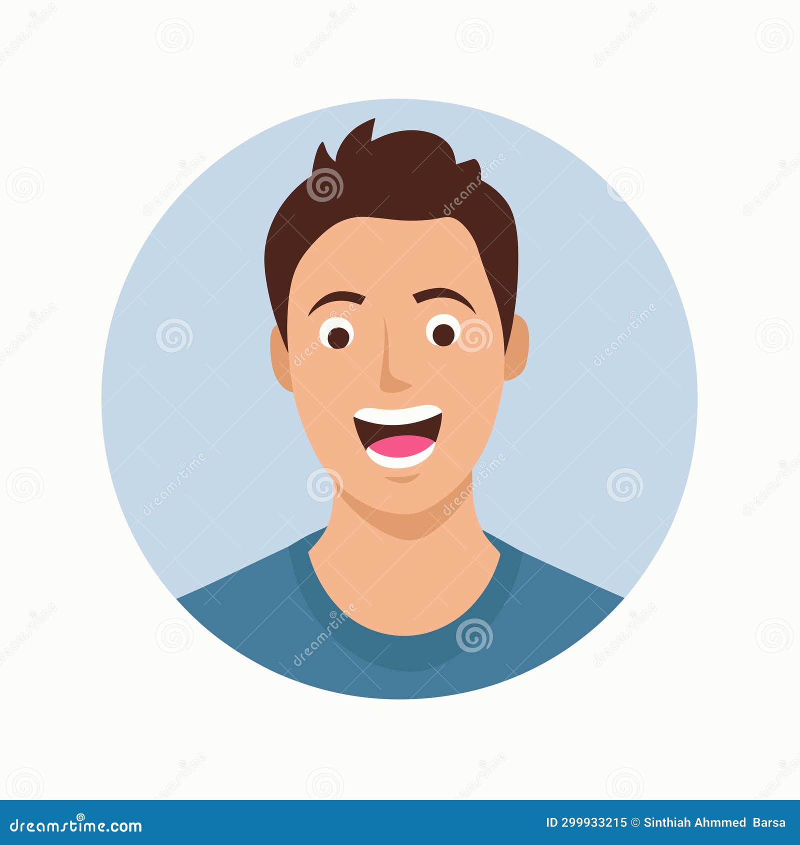 User avatar vector stock vector. Illustration of avatar - 299933215
