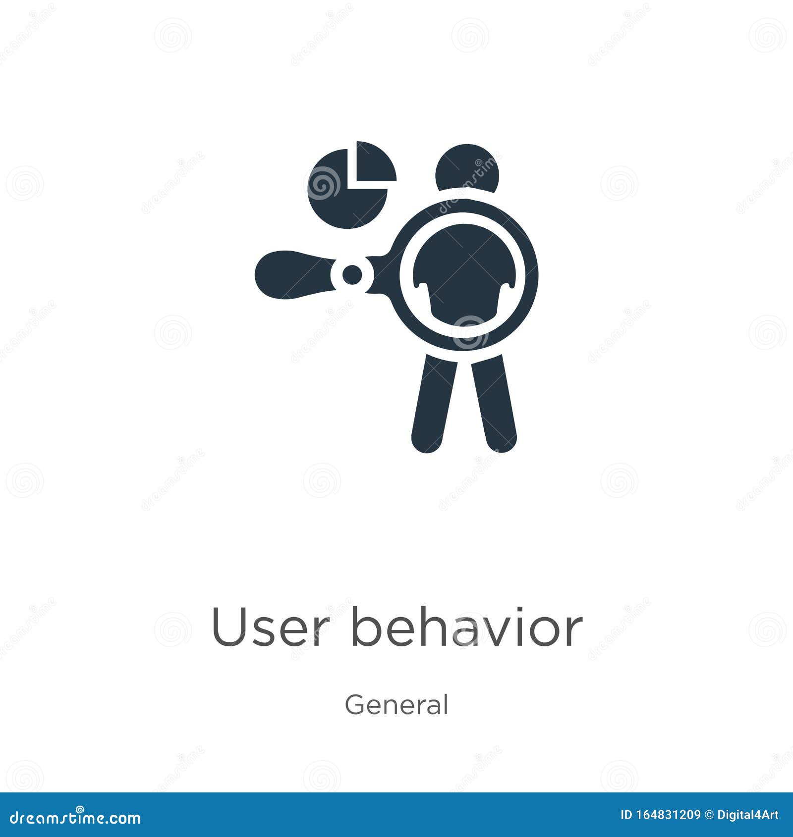 User Behavior Icon Vector. Trendy Flat User Behavior Icon from General ...