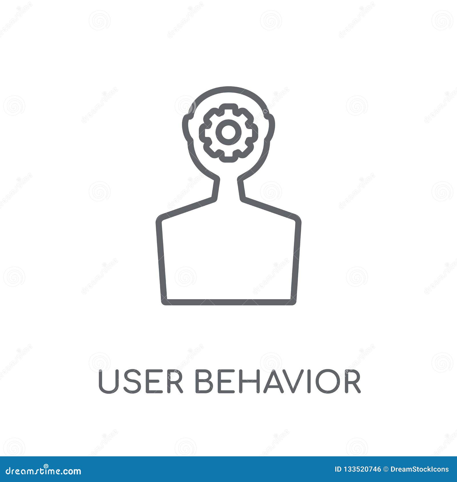 User Behavior Vector Icon On White Background. Flat Vector User ... User Behavior Vector Icon On White Background. Flat Vector User ...